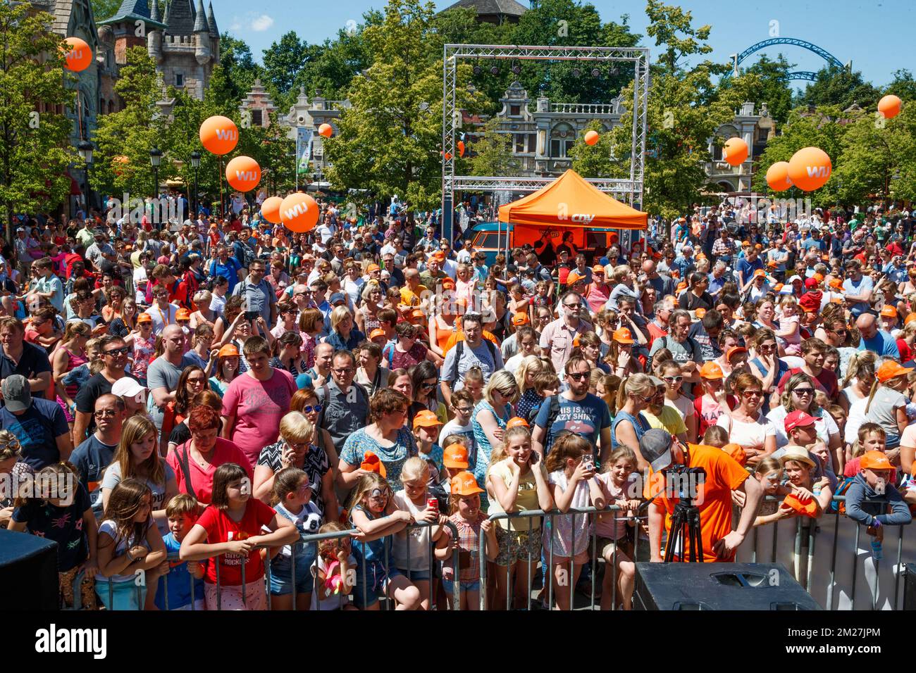 Illustration picture shows the yearly family day of Flemish Christian ...