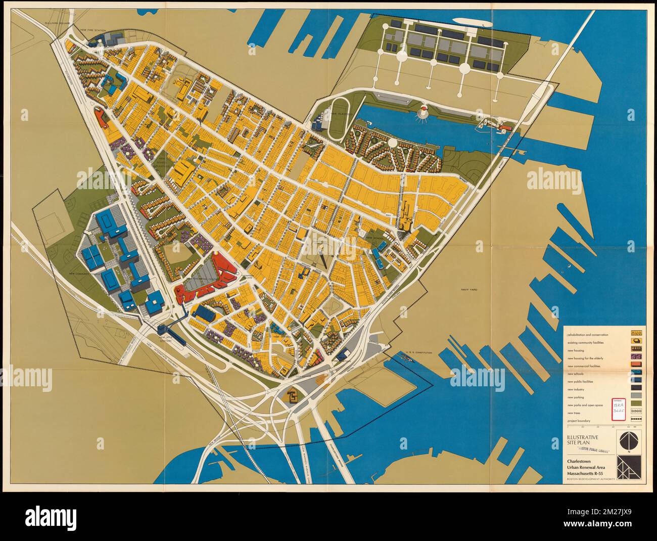 Charlestown urban renewal area, Massachusetts R-55 : illustrative site ...
