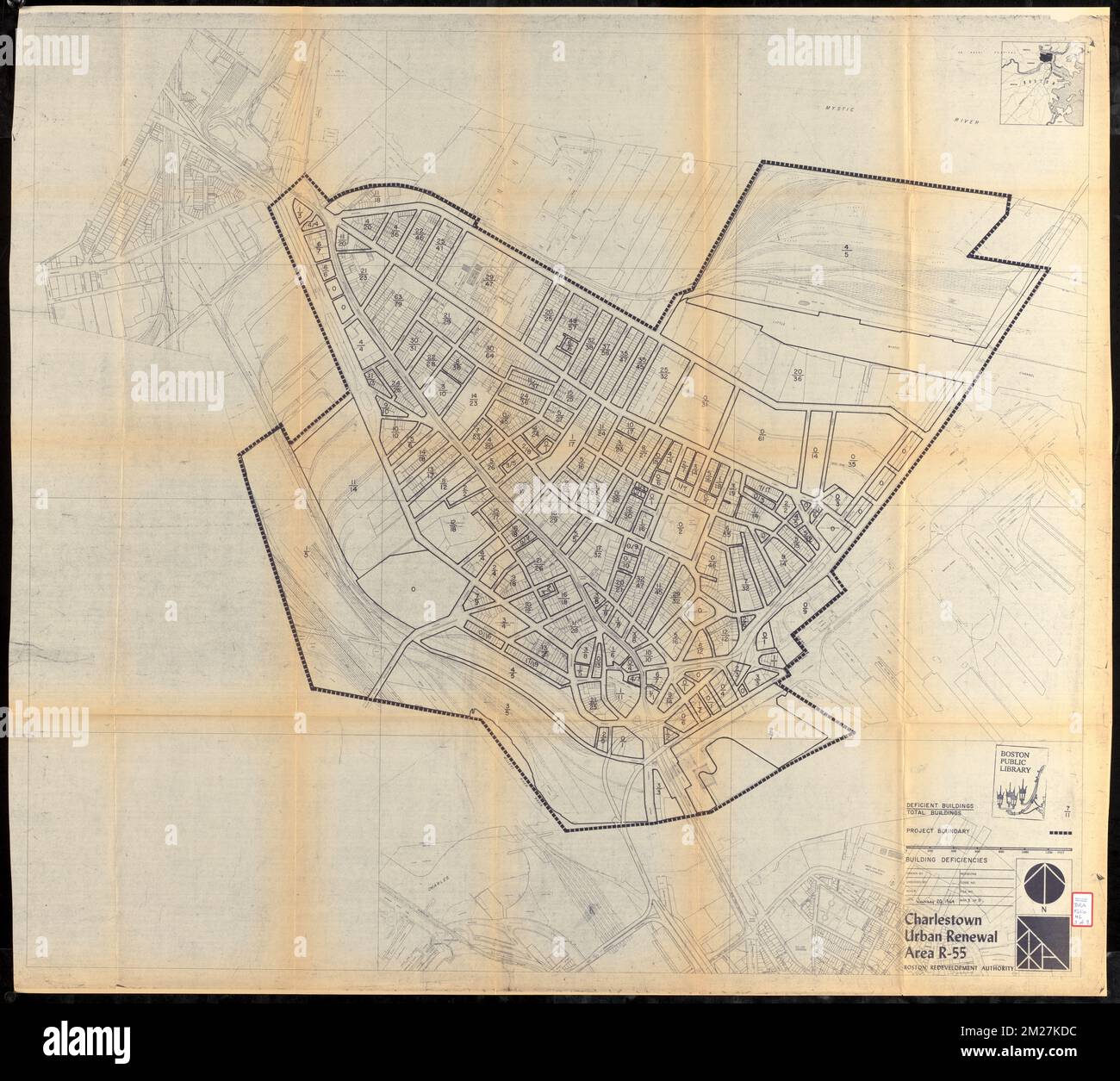 Charlestown urban renewal area r-55 : building deficiencies ...