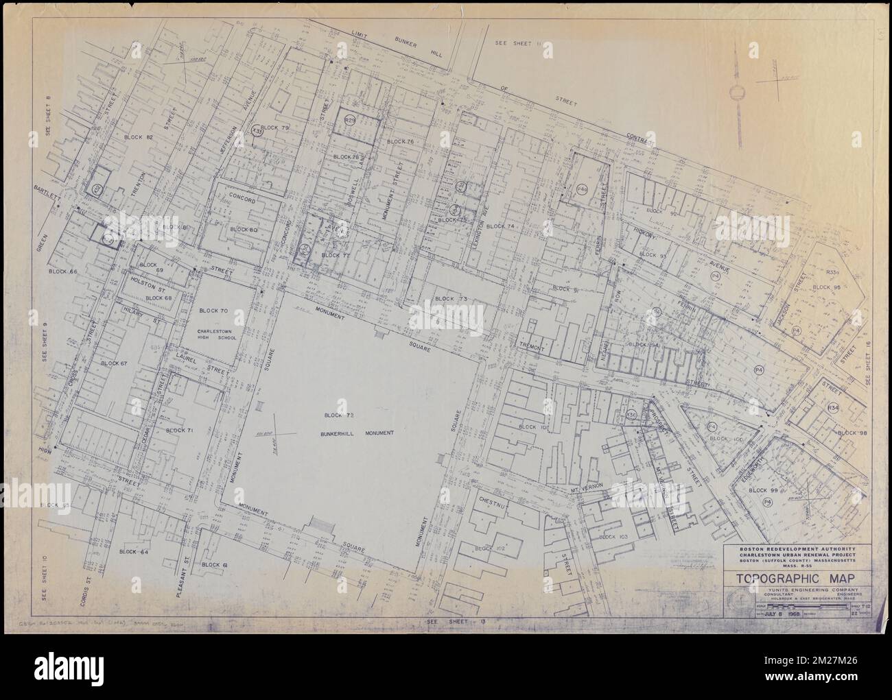 Charlestown urban renewal project Boston (Suffolk County) Massachusetts ...