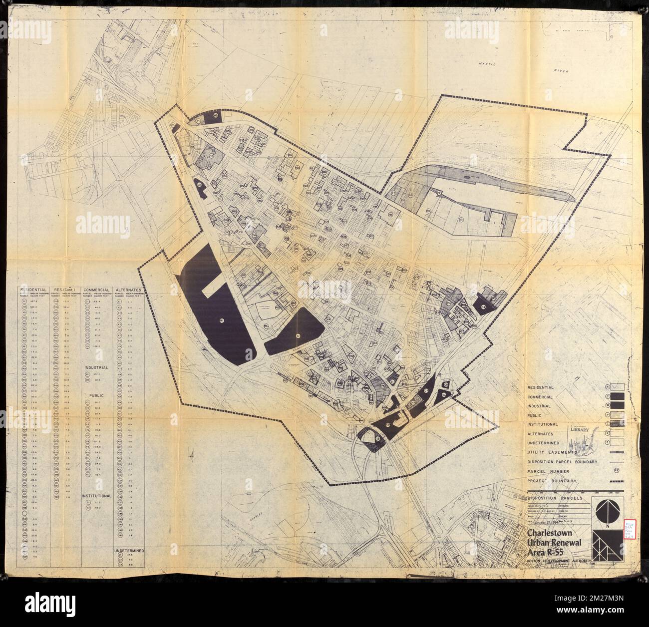 Charlestown urban renewal area r-55 : disposition parcels , Charlestown ...