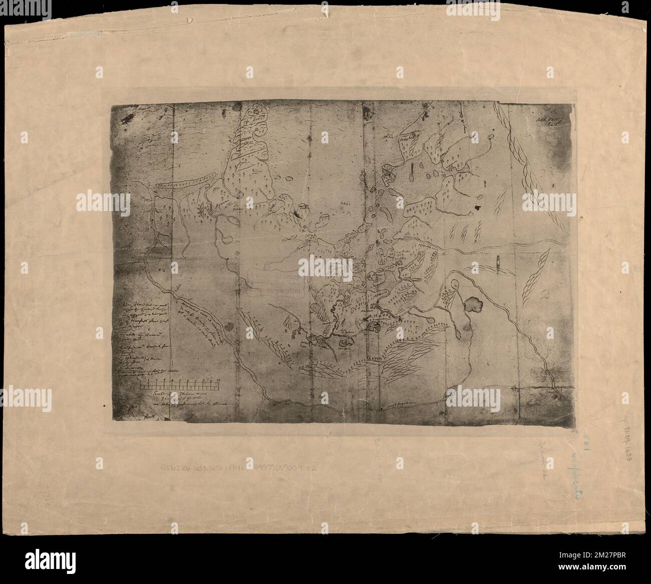 A chart of Massachusetts Bay , Boston Bay Mass., Maps, Early works to ...