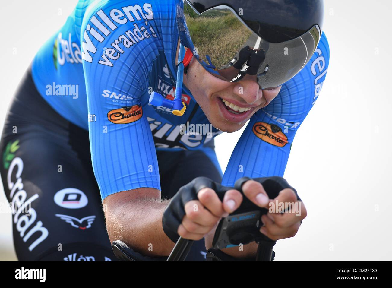 Belgian Wout van Aert of Veranda's Willems - Crelan pictured in action ...