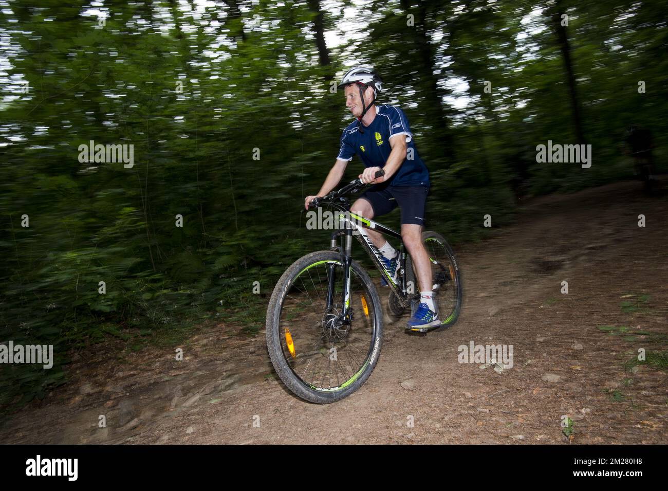 Gent's Thomas Matton pictured during a team building for the new 2017 ...