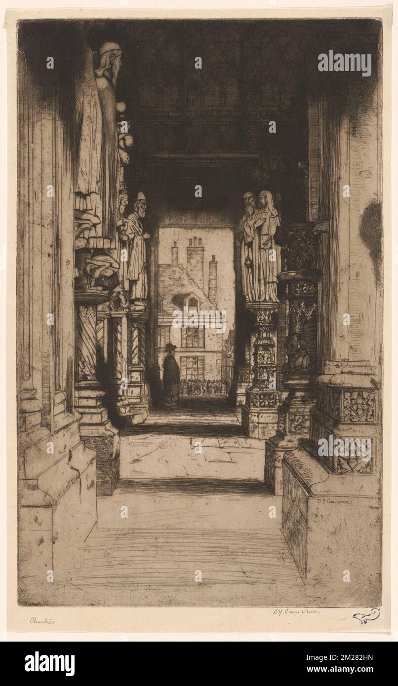 Chartres , Cathedrals, Sculpture, Cathédrale de Chartres. Sir David ...