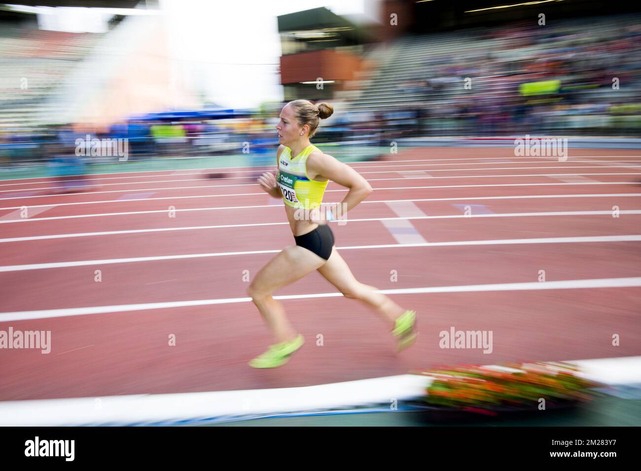 Zenobie Vangansbeke pictured in action during on the second day of the ...
