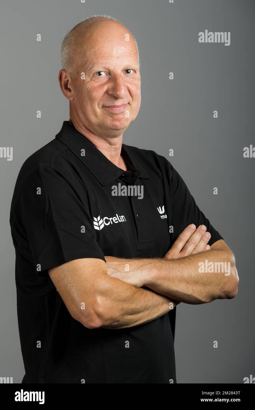 Belgian athletics coach Philip Gilson poses for the photographer during ...