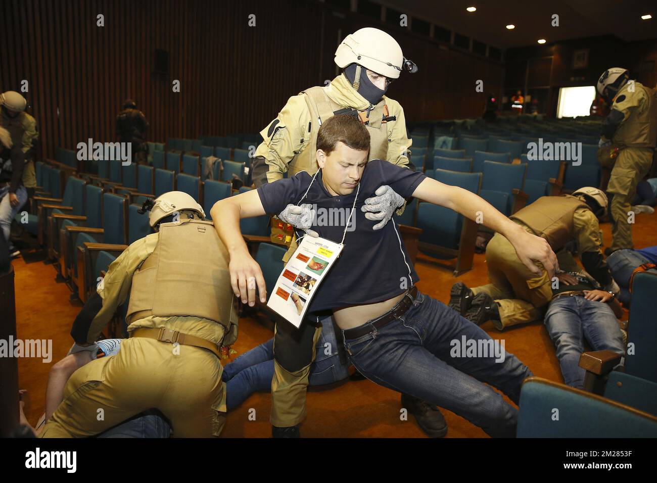 Illustration picture shows the first exercise of the Casualty ...