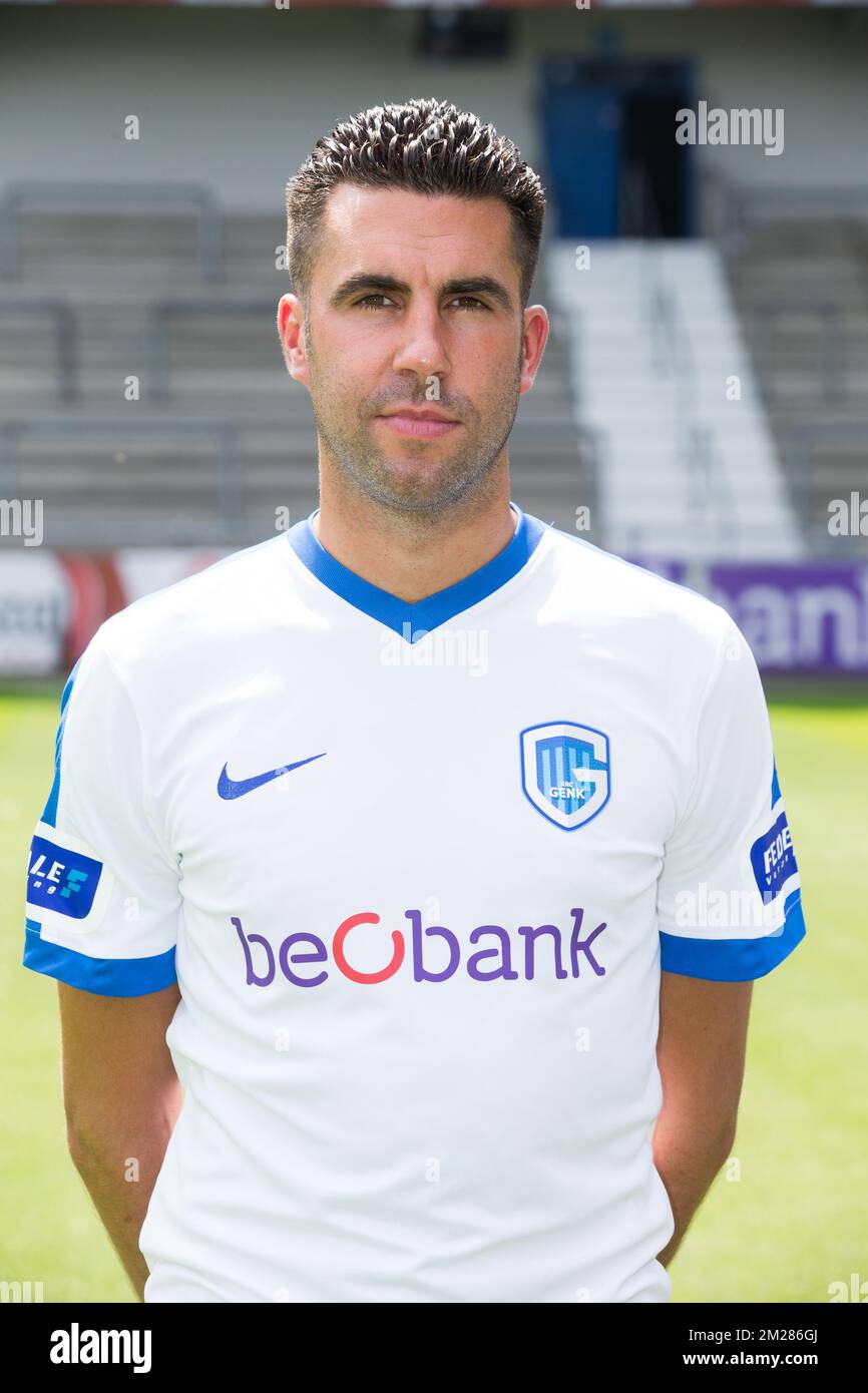 Genk's physiotherapist Jan Theunis poses for photographer at the 2017 ...