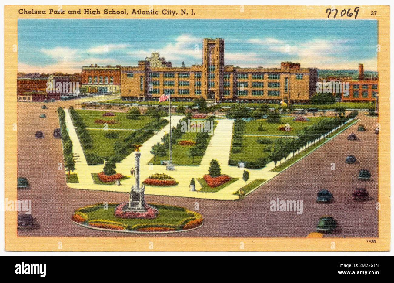 Chelsea Park and Highschool, Atlantic City, N.J. , Parks, Schools ...
