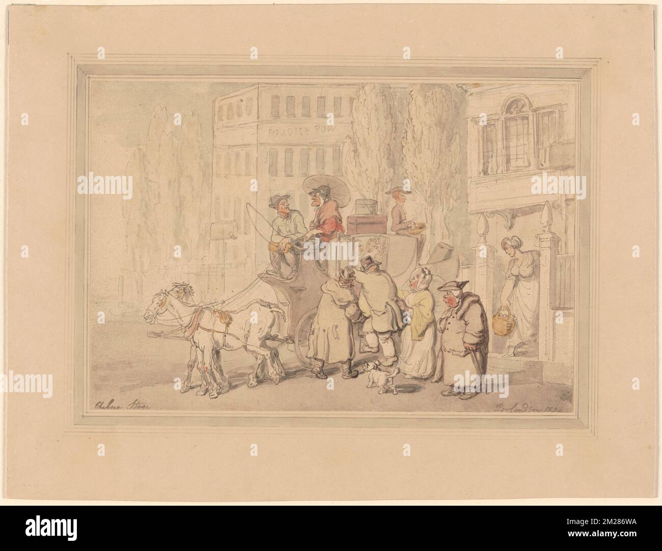 Chelsea stage coach , Stagecoaches, Coach drivers, Horses, Passengers ...