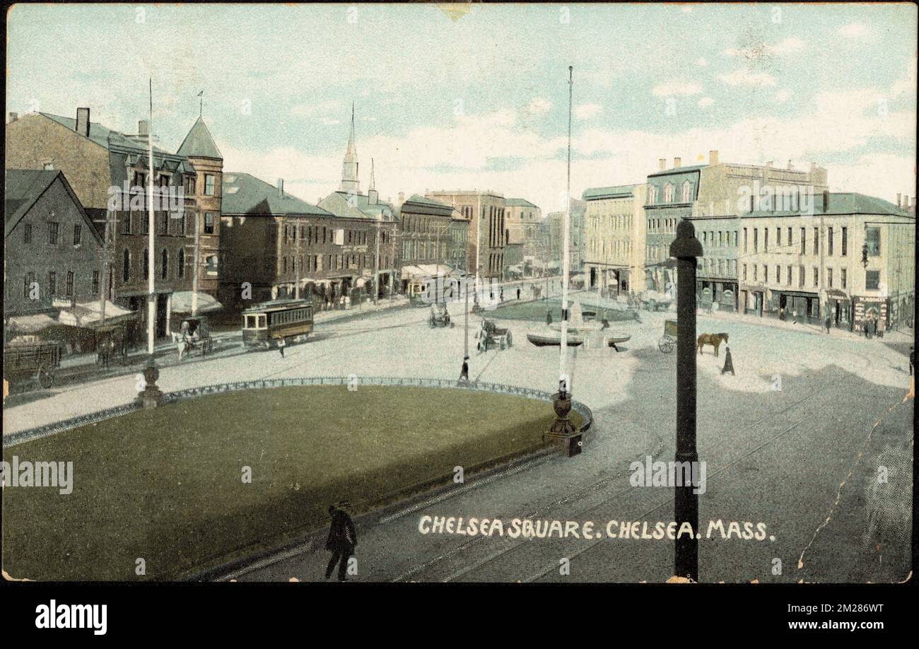Chelsea Square, Chelsea, Mass. , Streets, Cities & towns. Chelsea ...