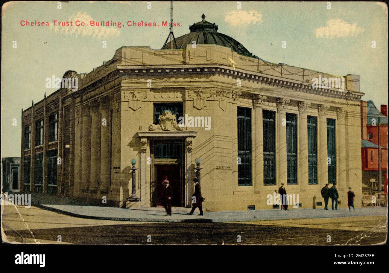 Chelsea Trust Co. building, Chelsea, Mass. , Buildings. Chelsea Public ...