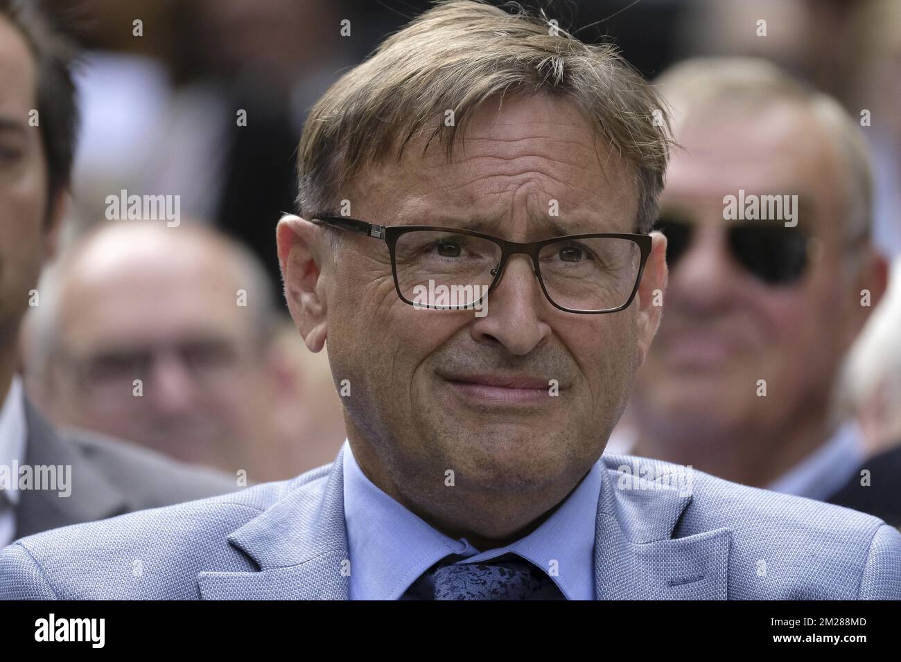 Karel Pottie pictured during the Guldensporenviering, a meeting on the ...