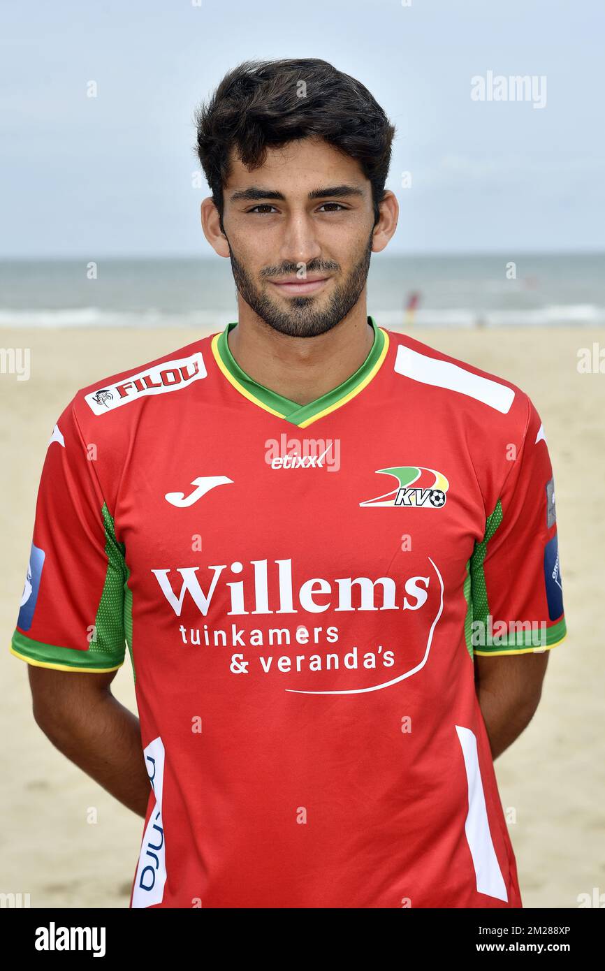 Hassan Ozkan poses for photographer at the 2017-2018 season photo shoot ...