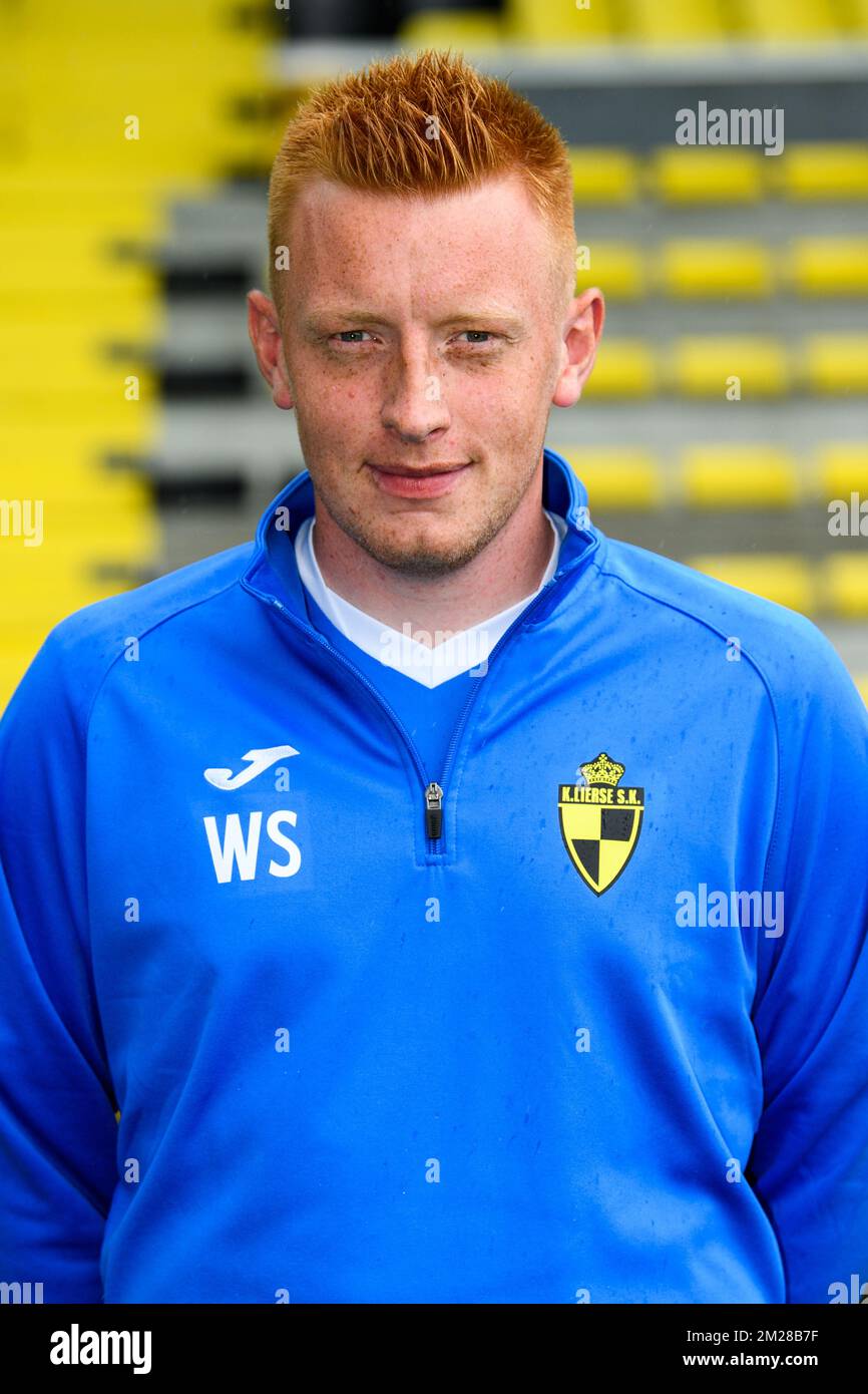 Lierse's T3 William Still poses for the photographer during the 2017 ...