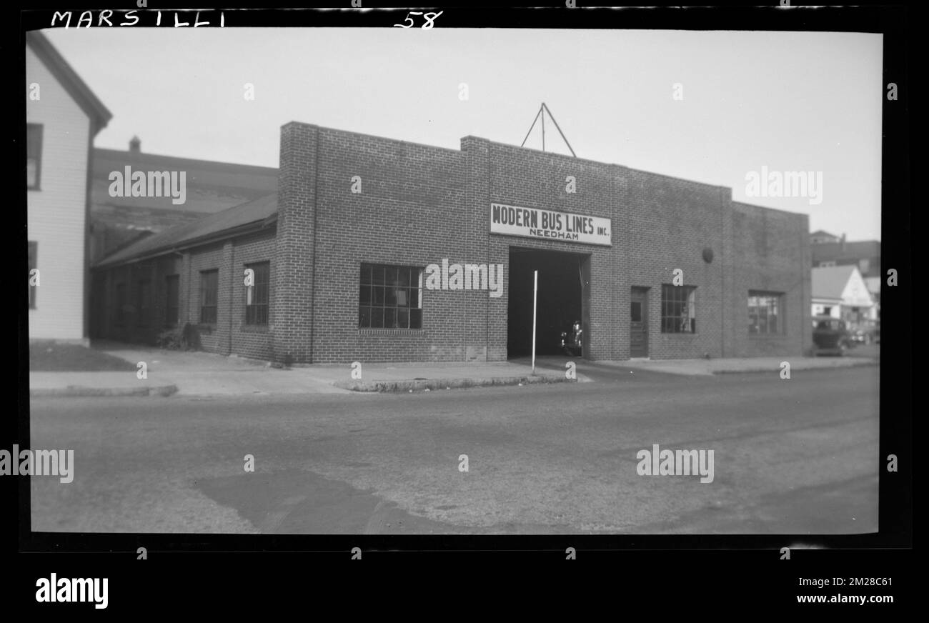 Chestnut Street Marsilli , Automobile service stations. Needham ...