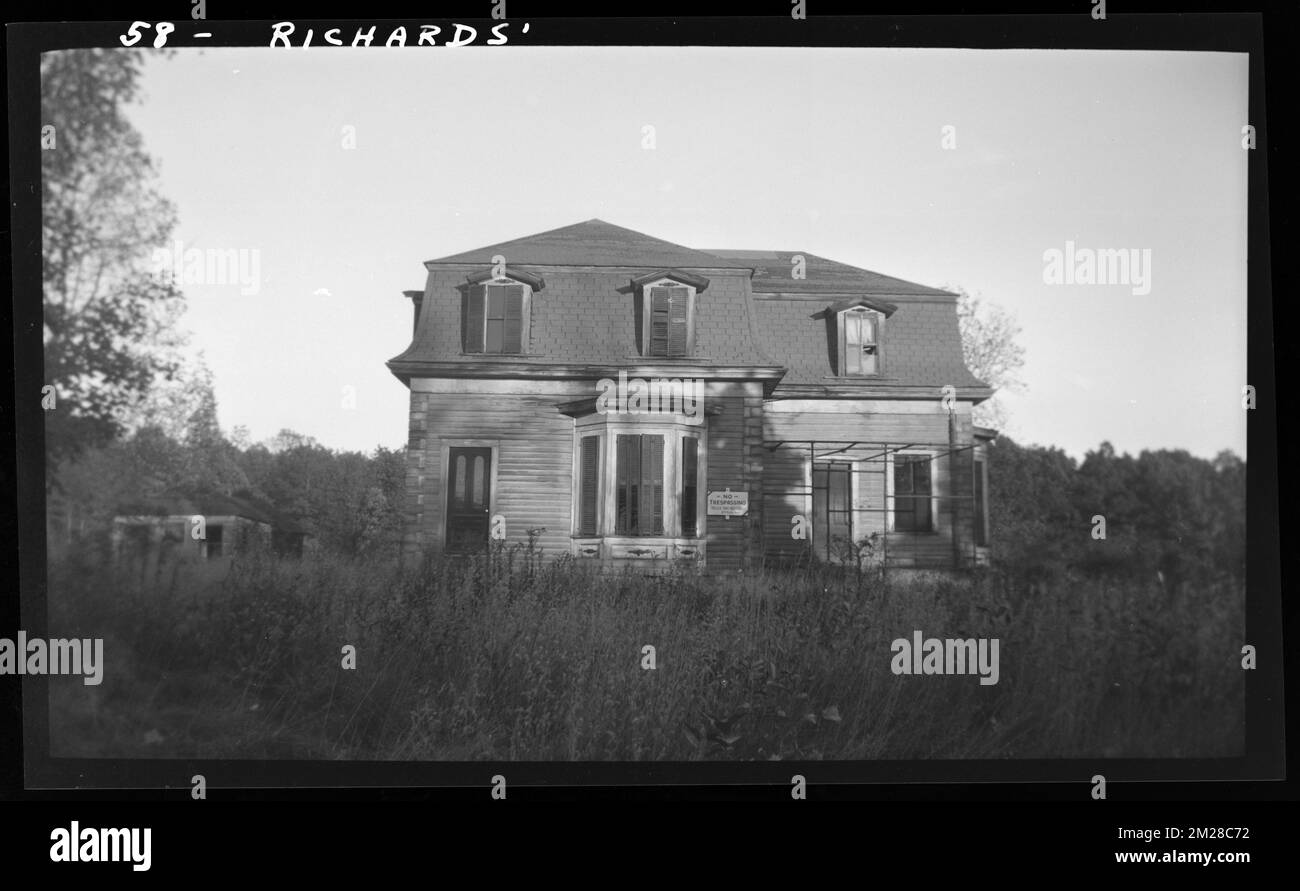 Chestnut Street Richard's House , Houses. Needham Building Collection ...