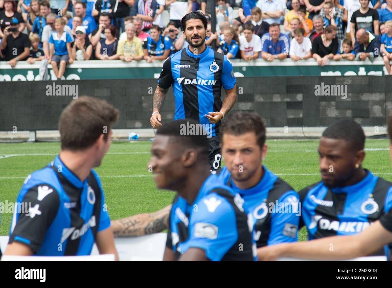 Club's Lior Refaelov pictured during the fan day of Belgian first ...