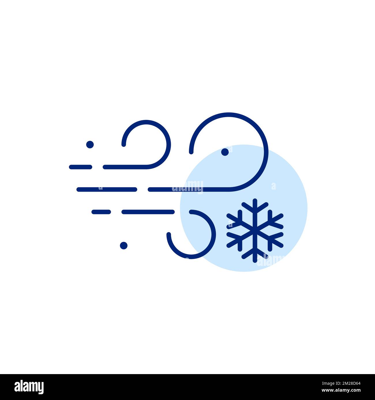 Dramatic winter weather Stock Vector Images - Alamy