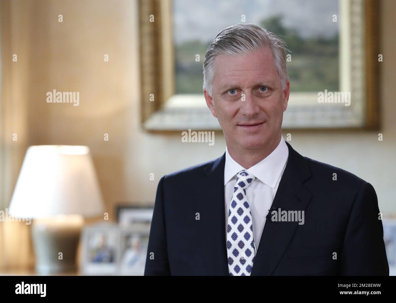 EMBARGO TILL 20/07/2017 - 12.30h King Filip-Philippe of Belgium ...