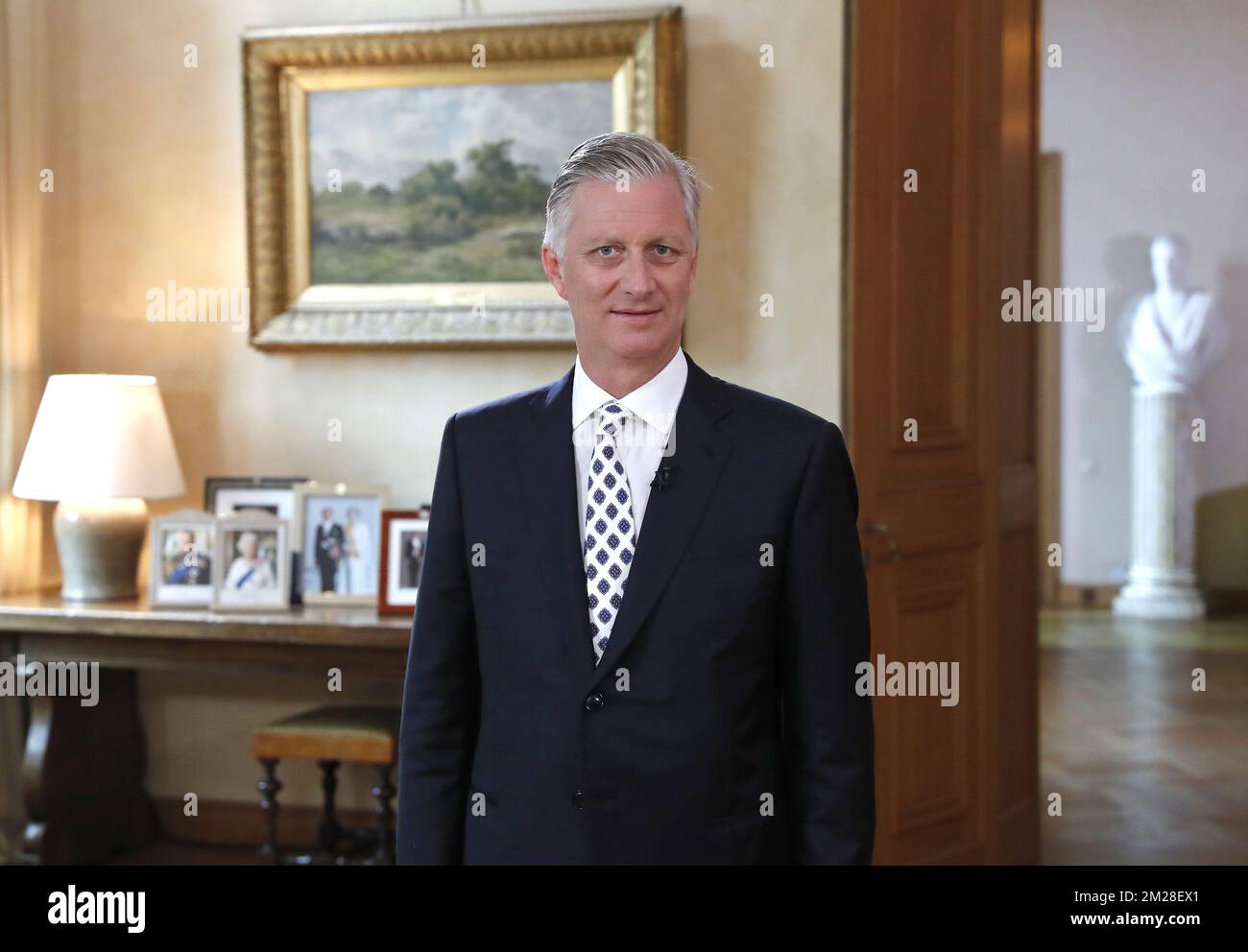 EMBARGO TILL 20/07/2017 - 12.30h King Filip-Philippe of Belgium ...