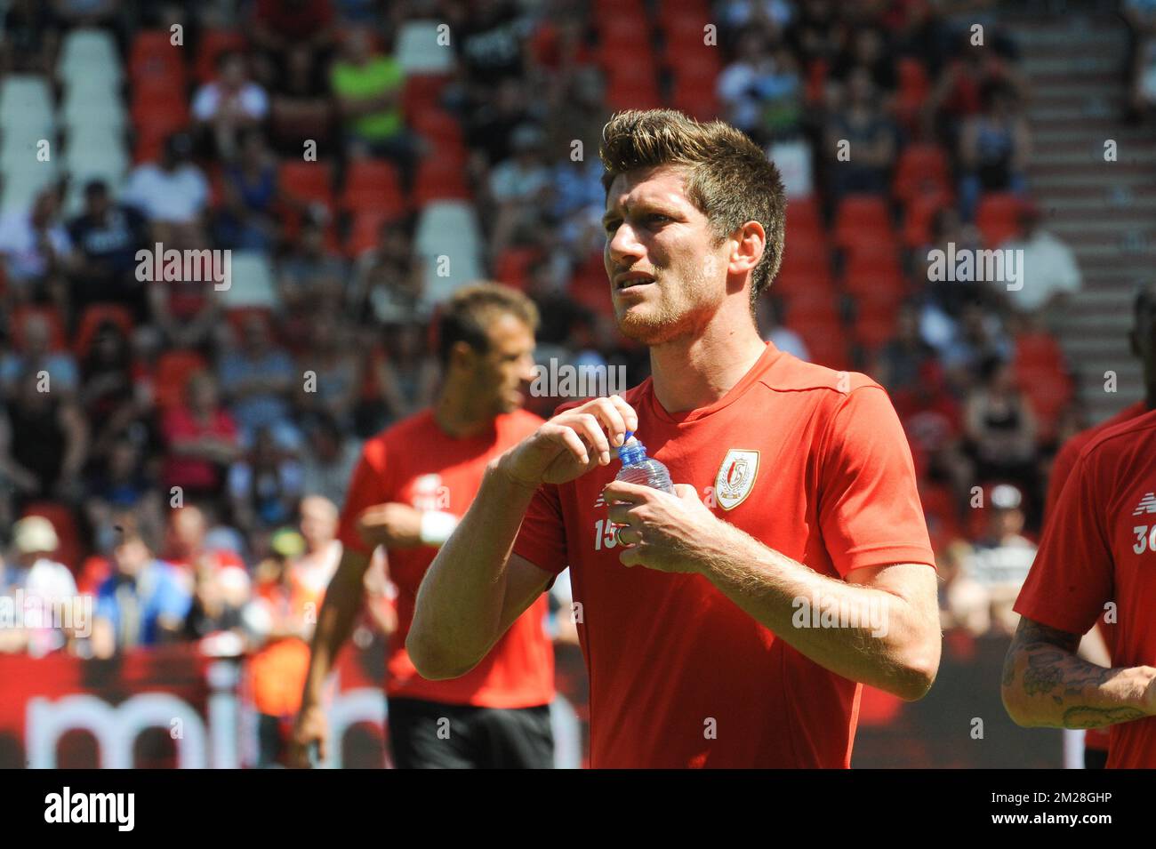 Standard's Sebastien Pocognoli pictured during the fan day of Belgian ...
