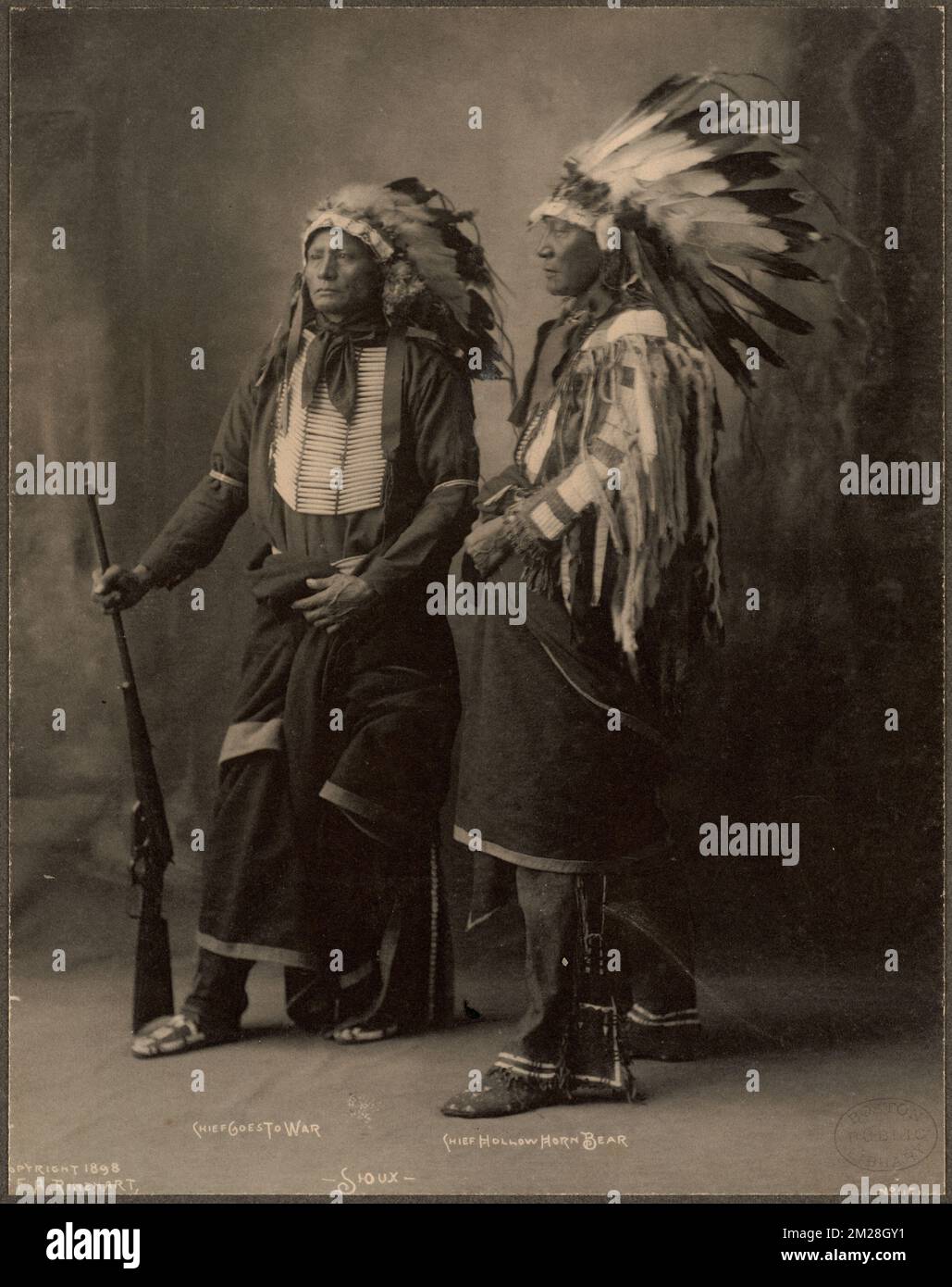 Chief Goes To War, Chief Hollow Horn Bear, Sioux , Indians of North ...
