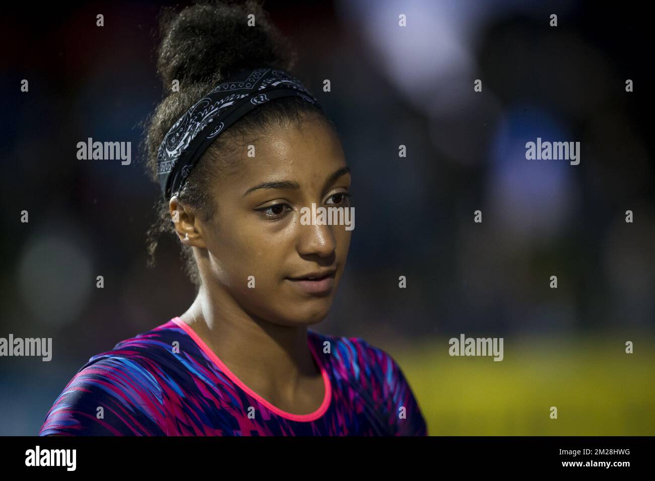 Belgian Nafissatou Nafi Thiam pictured during the 38th edition of the ...