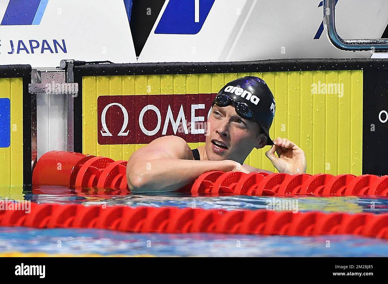 Belgian swimmer Kimberly Buys pictured during the semifinal of the ...