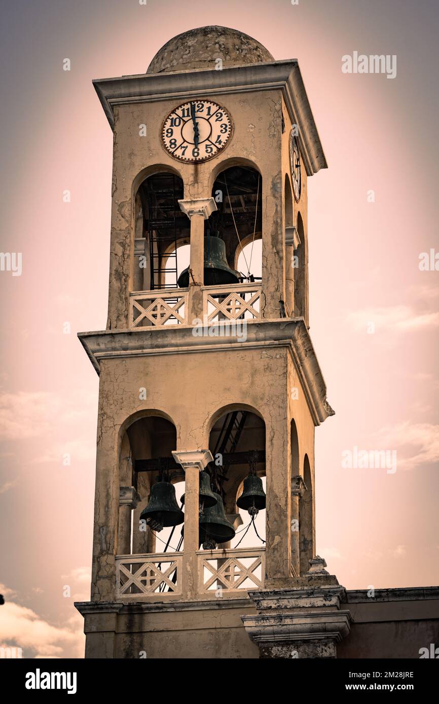 Old Town Chania in Souda Bay on the Island of Crete Stock Photo - Alamy