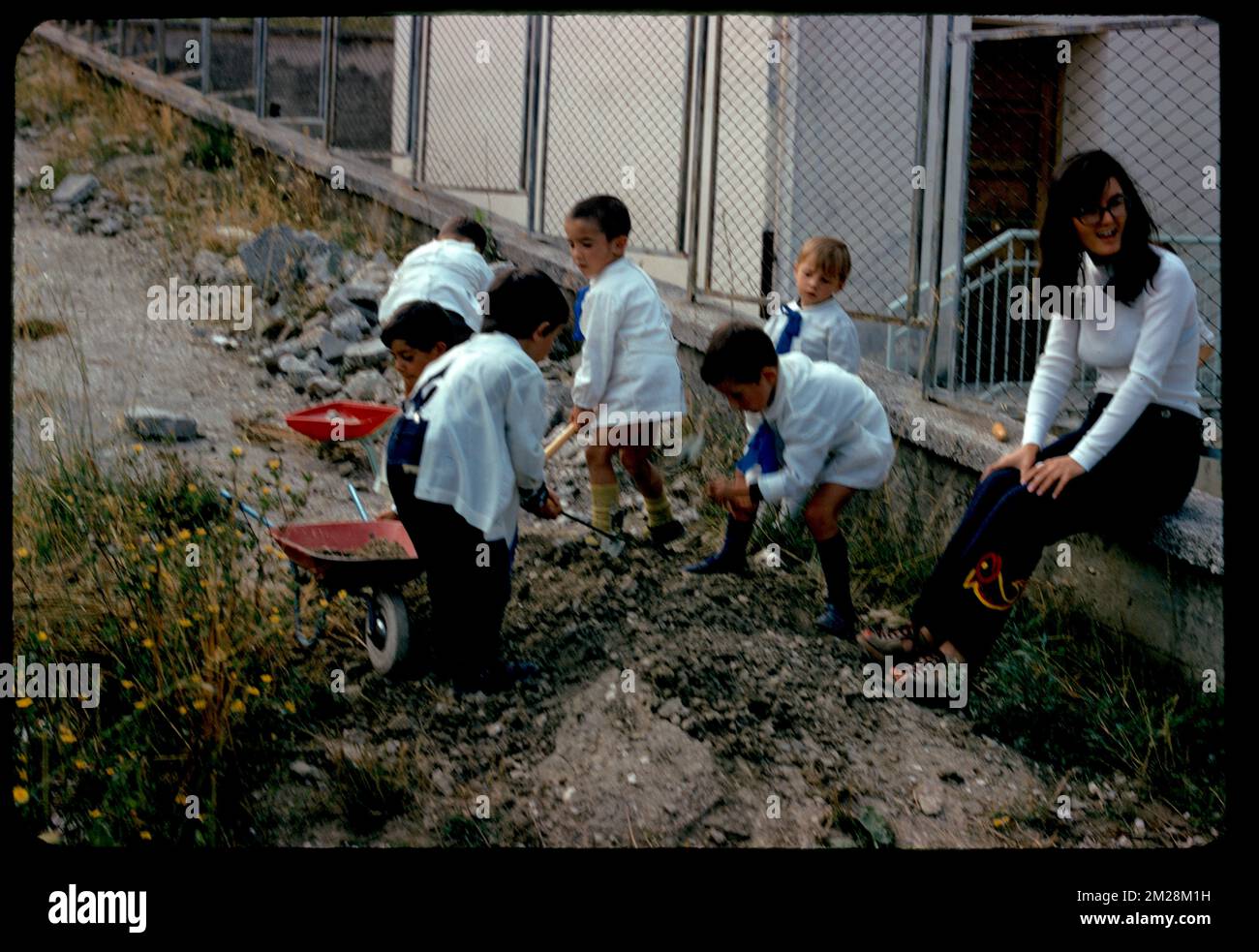 Children playing, Roccasicura, Italy , Play Recreation. Edmund L ...