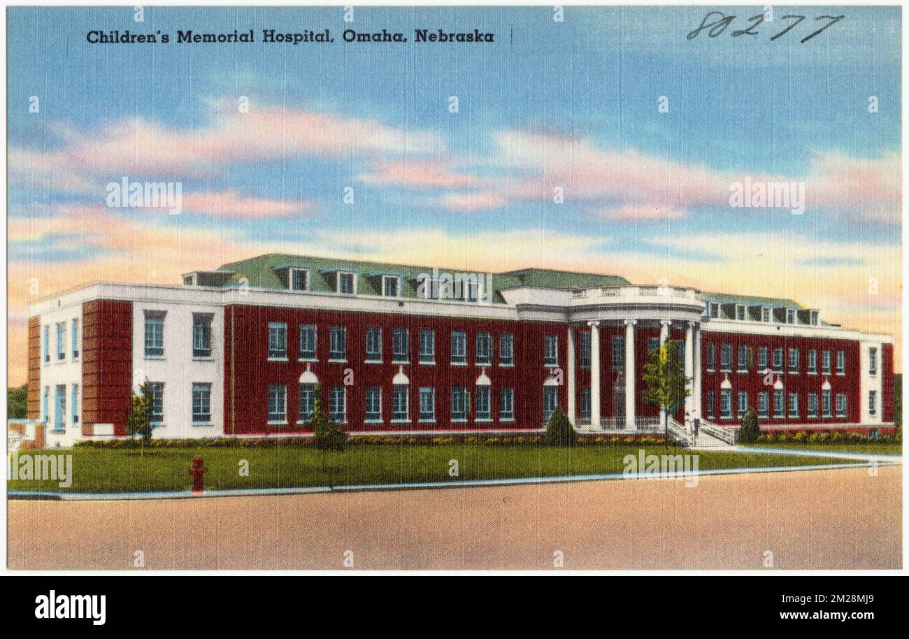 Children's Memorial Hospital, Omaha, Nebraska , Hospitals, Tichnor ...
