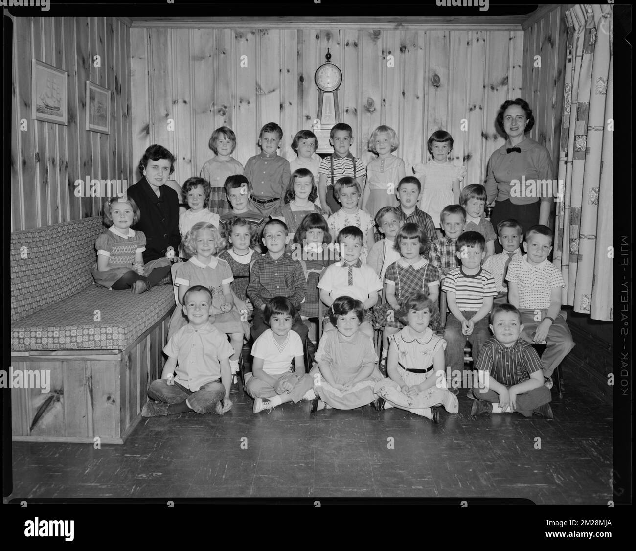 Children's class. Mrs. Pauline McKay, Mrs. Verna Warren , Children ...