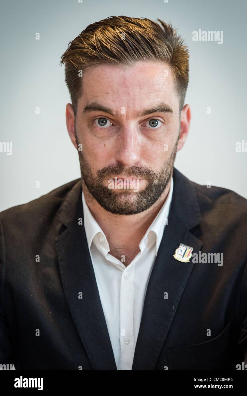 West-Flanders Province member Pieter Loosveldt pictured during a ...