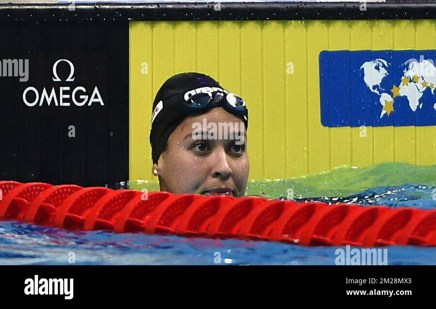 Dutch Ranomi Kromowidjojo pictured during the women's 100m freestyle ...
