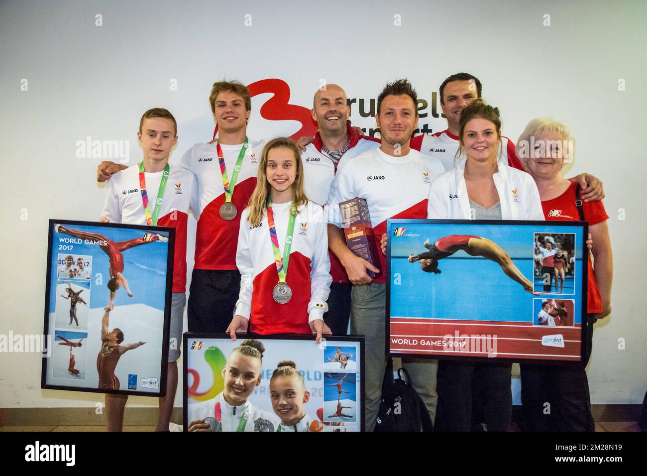 Killian Goffaux, Belgian acrobatic gymnast Robin Casse, Belgian ...