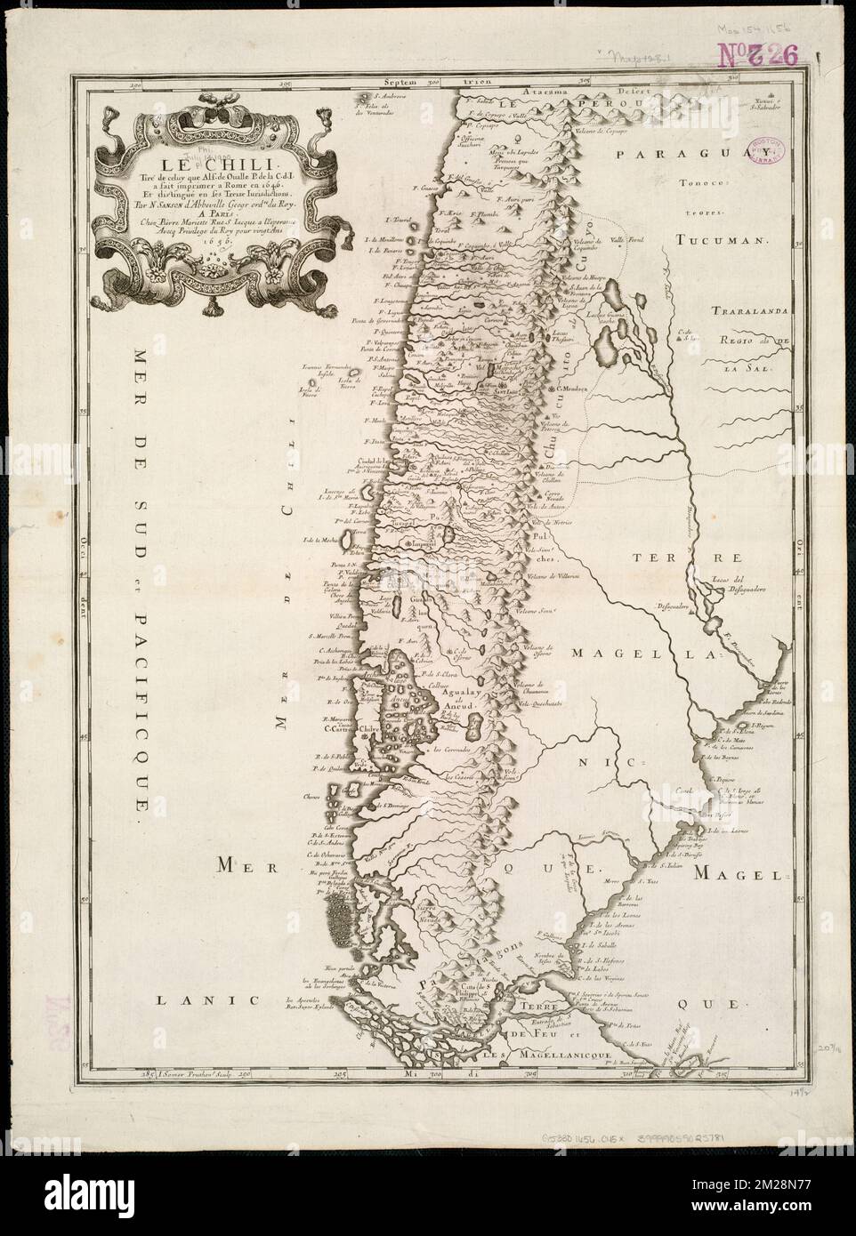 Le Chili , Chile, Maps, Early works to 1800 Norman B. Leventhal Map ...