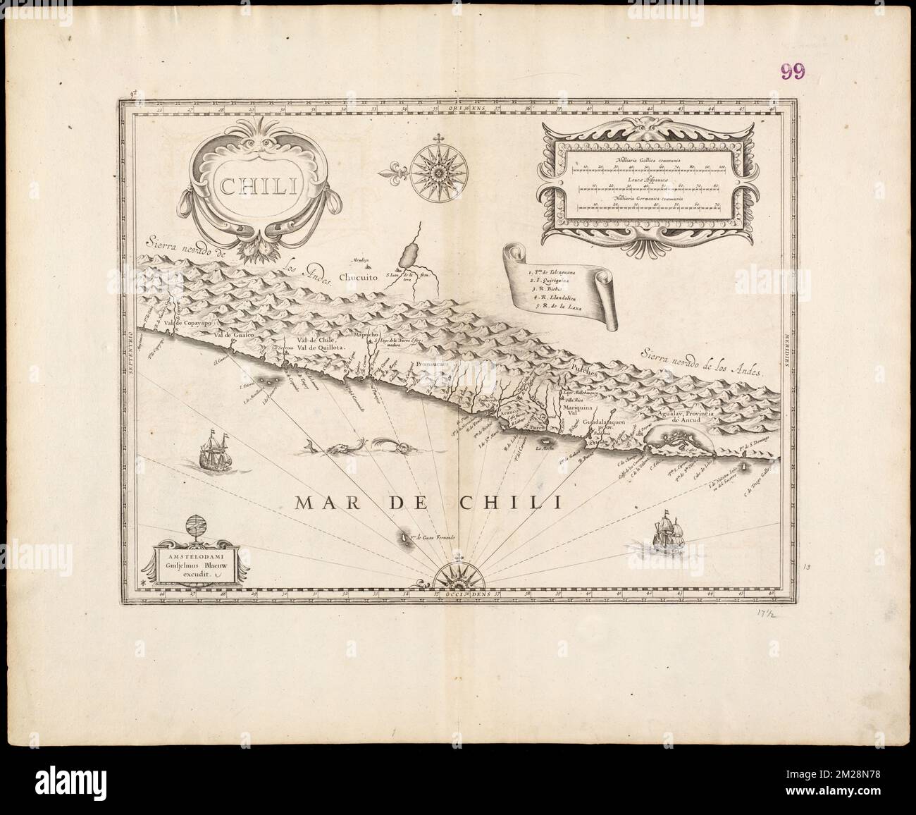 Chili , Chile, Maps, Early works to 1800 Norman B. Leventhal Map Center ...