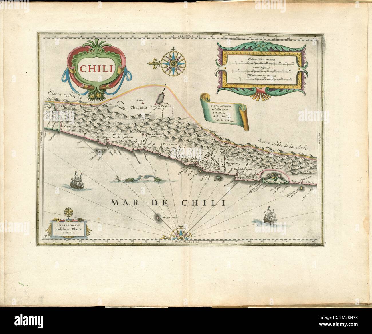 Chili , Chile, Maps, Early works to 1800 Norman B. Leventhal Map Center ...