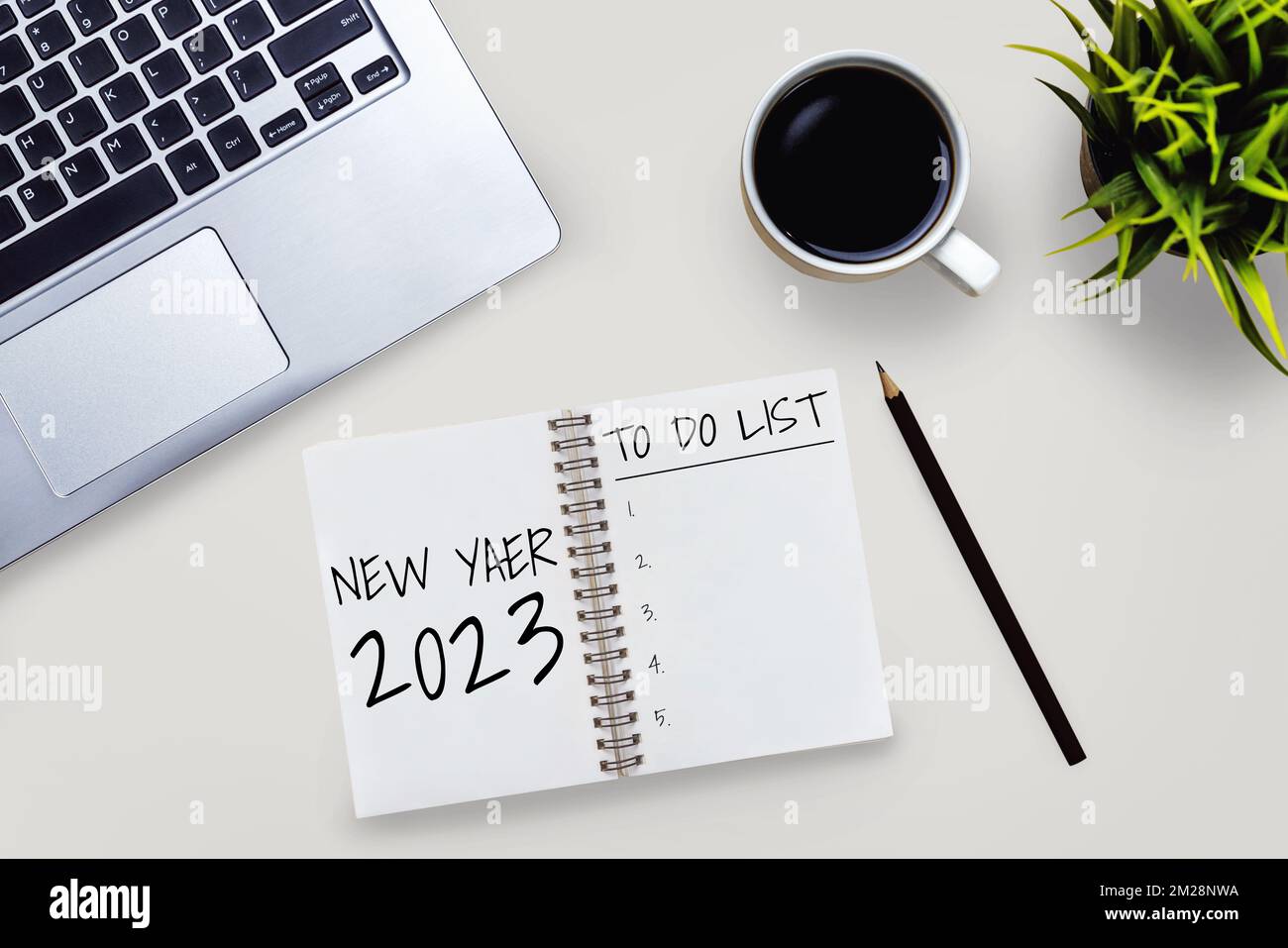 2023 Happy New Year Resolution Goal List and Plans Setting - Business ...