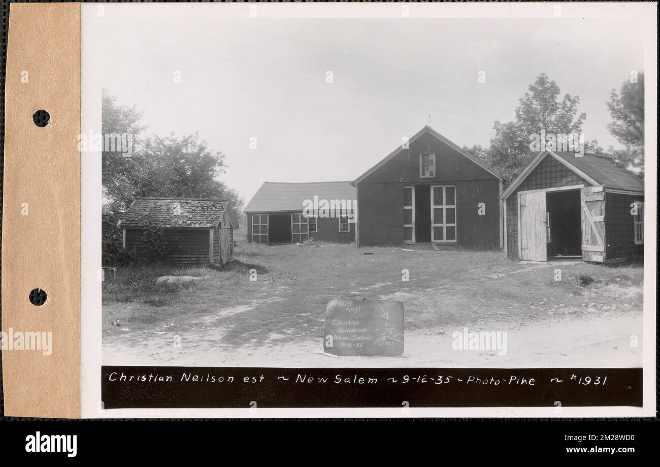 Christian Neilson estate, barn, garage, etc., New Salem, Mass., Sep. 12 ...