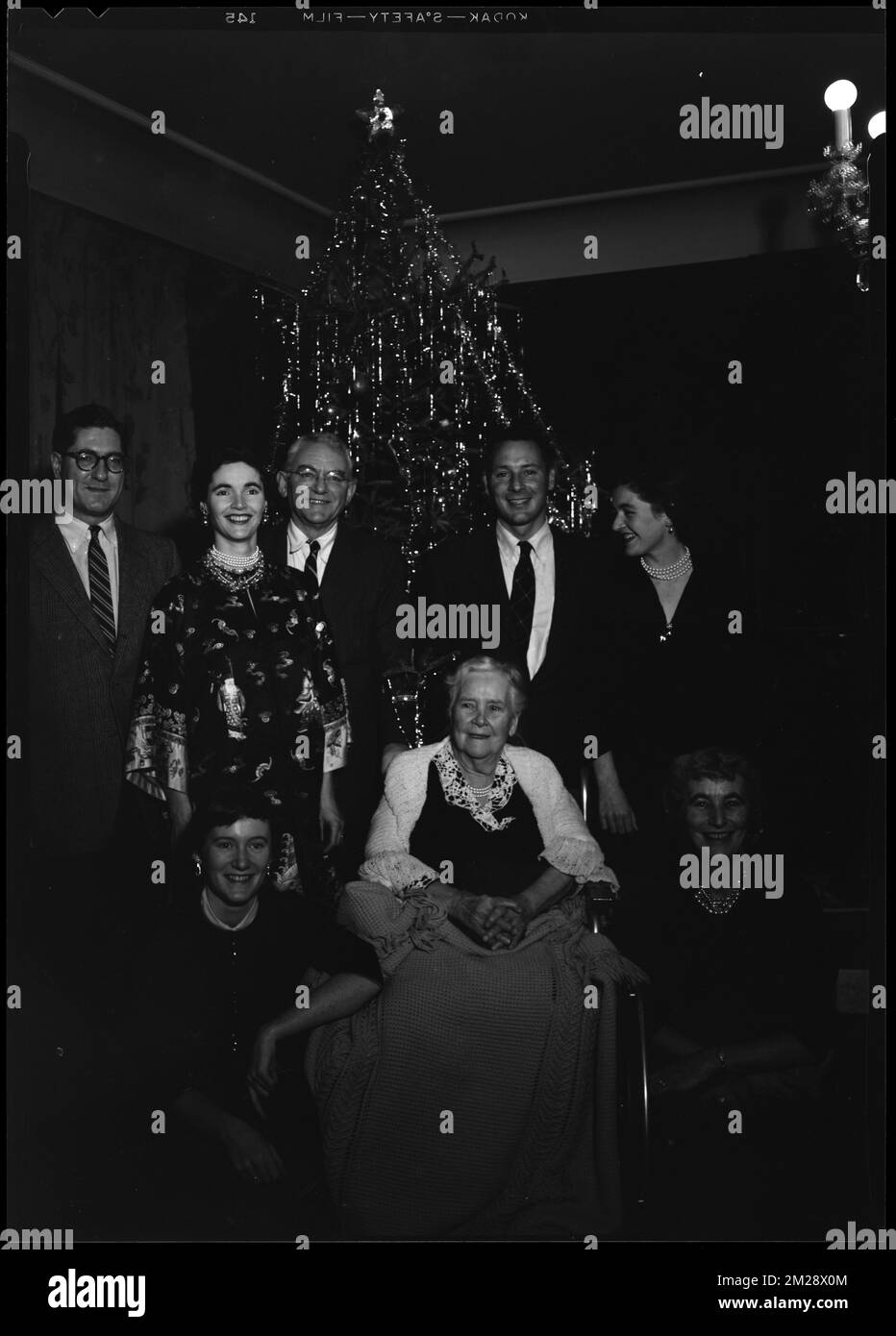 Christmas 1954 , Holidays, Christmas trees, Christmas. Samuel ...