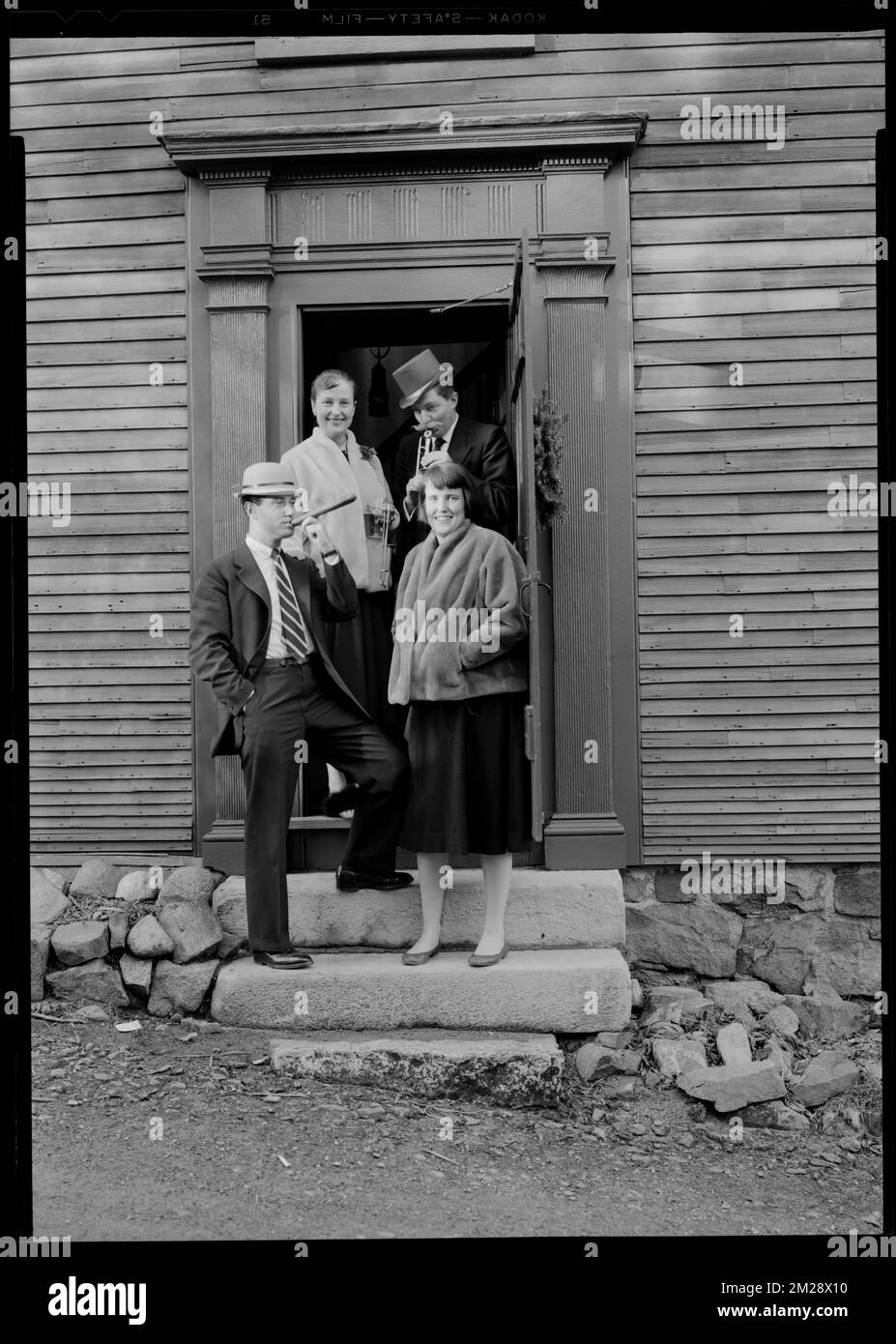Christmas 1955 , Holidays, Doors & doorways, Christmas. Samuel ...