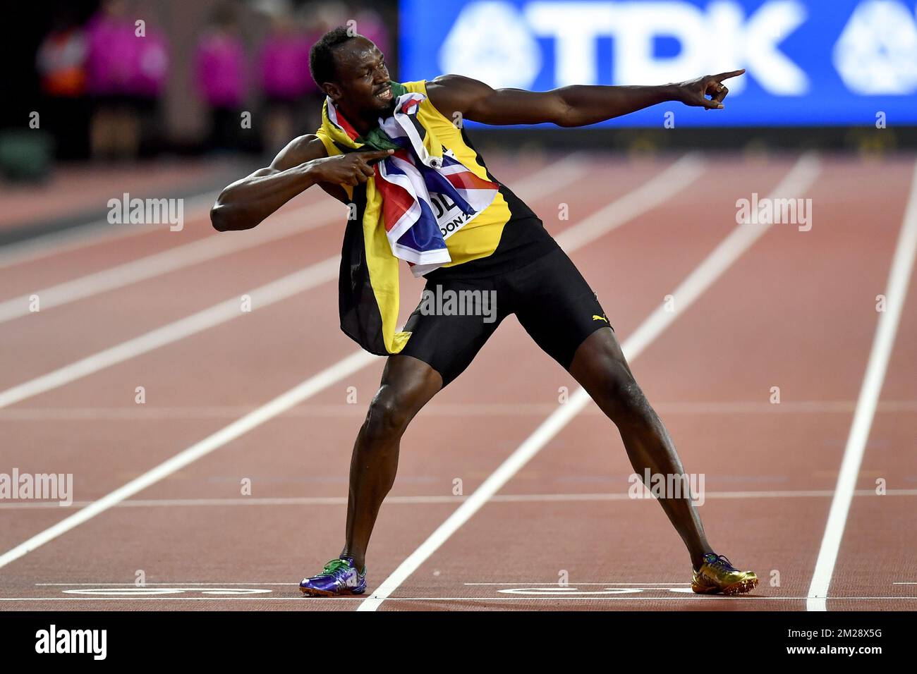 Usain bolt londres hi-res stock photography and images - Alamy