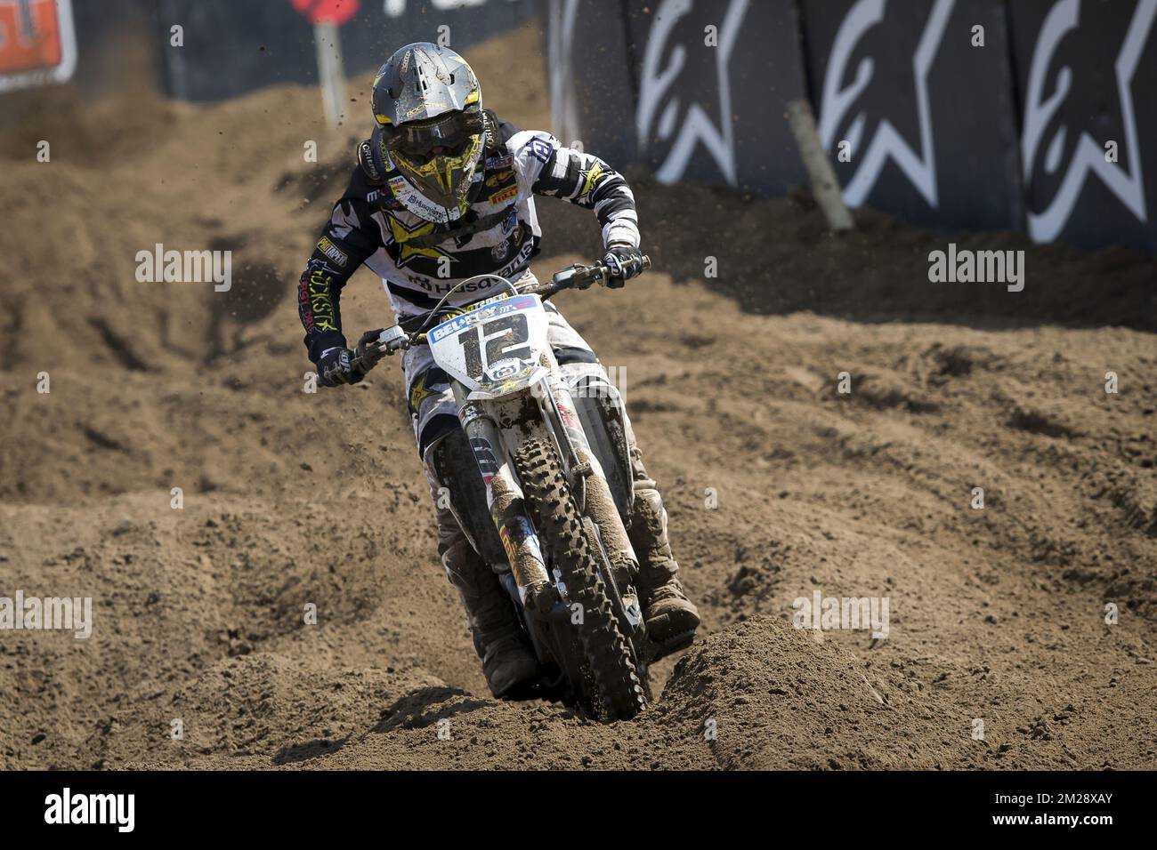 German Max Nagl pictured during the motocross MXGP Belgian Grand Prix ...