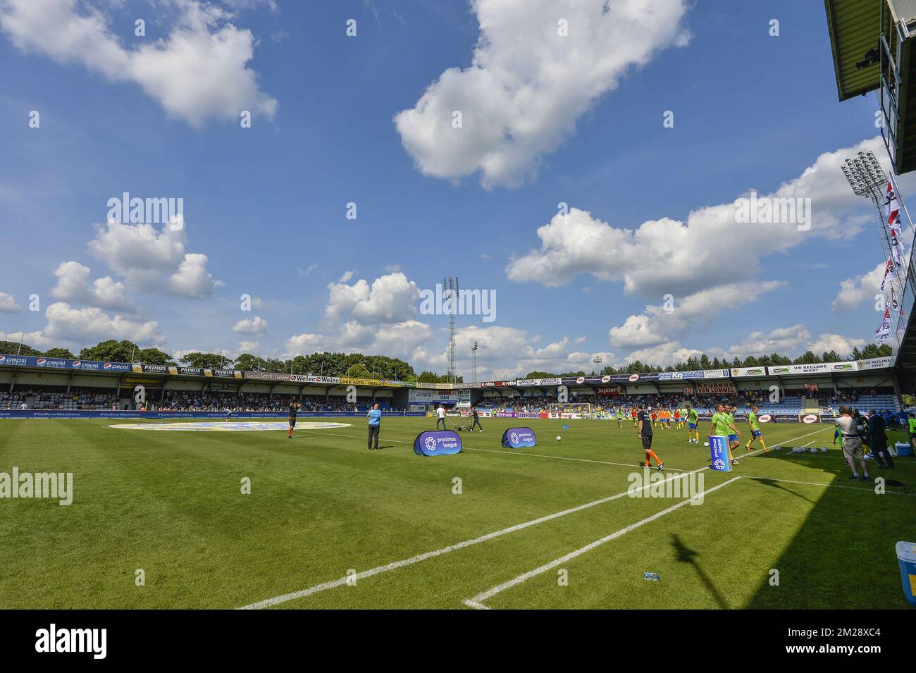 Illustration picture shows 't Kuipje stadium during the match between ...