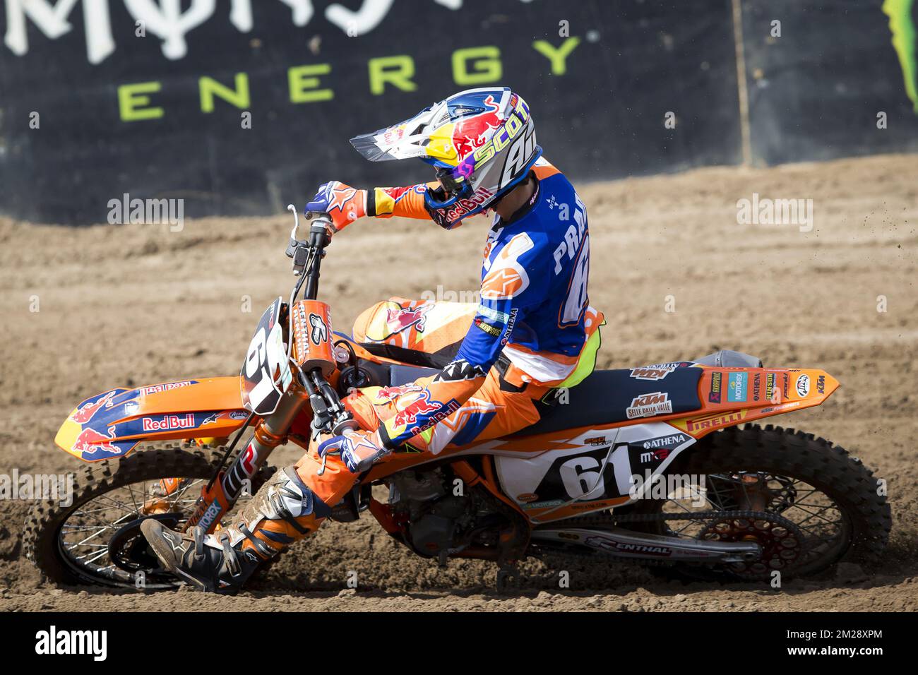 Spanish Jorge Prado Garcia pictured during the motocross MX2 Belgian ...