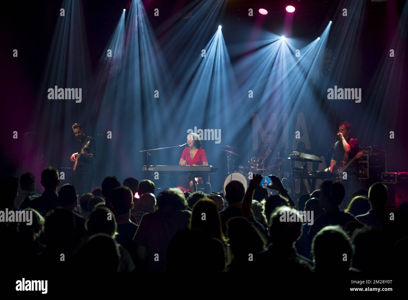 Mia Lena performs at the first day of the 16th edition of the Brussels ...