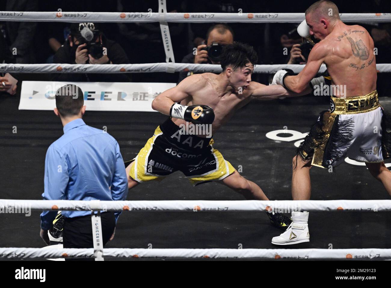 Ariake Arena Tokyo, Japan. 13th Dec, 2022. (L-R) Naoya Inoue (JPN ...